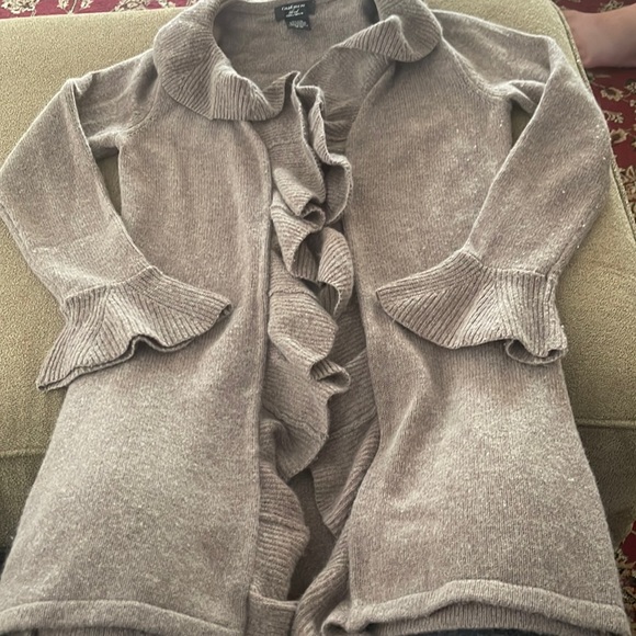 Lord & Taylor | Sweaters | Lord Taylor Wool Cashmere Blend Long ...